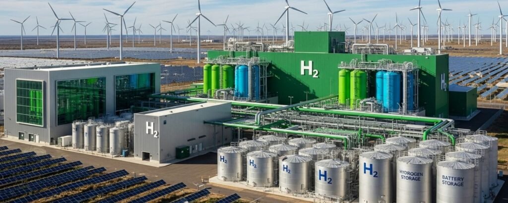 Energy storage solutions, like batteries and pumped hydro storage, are ...